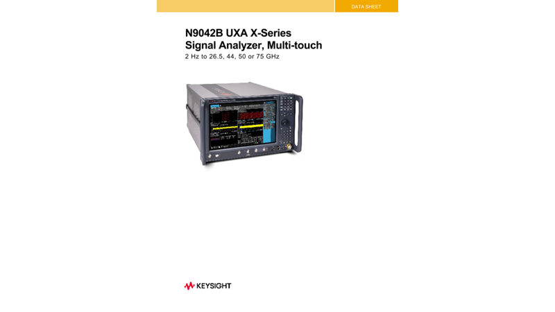 N9042B UXA 信号分析仪，2 Hz 至 50 GHz | Keysight